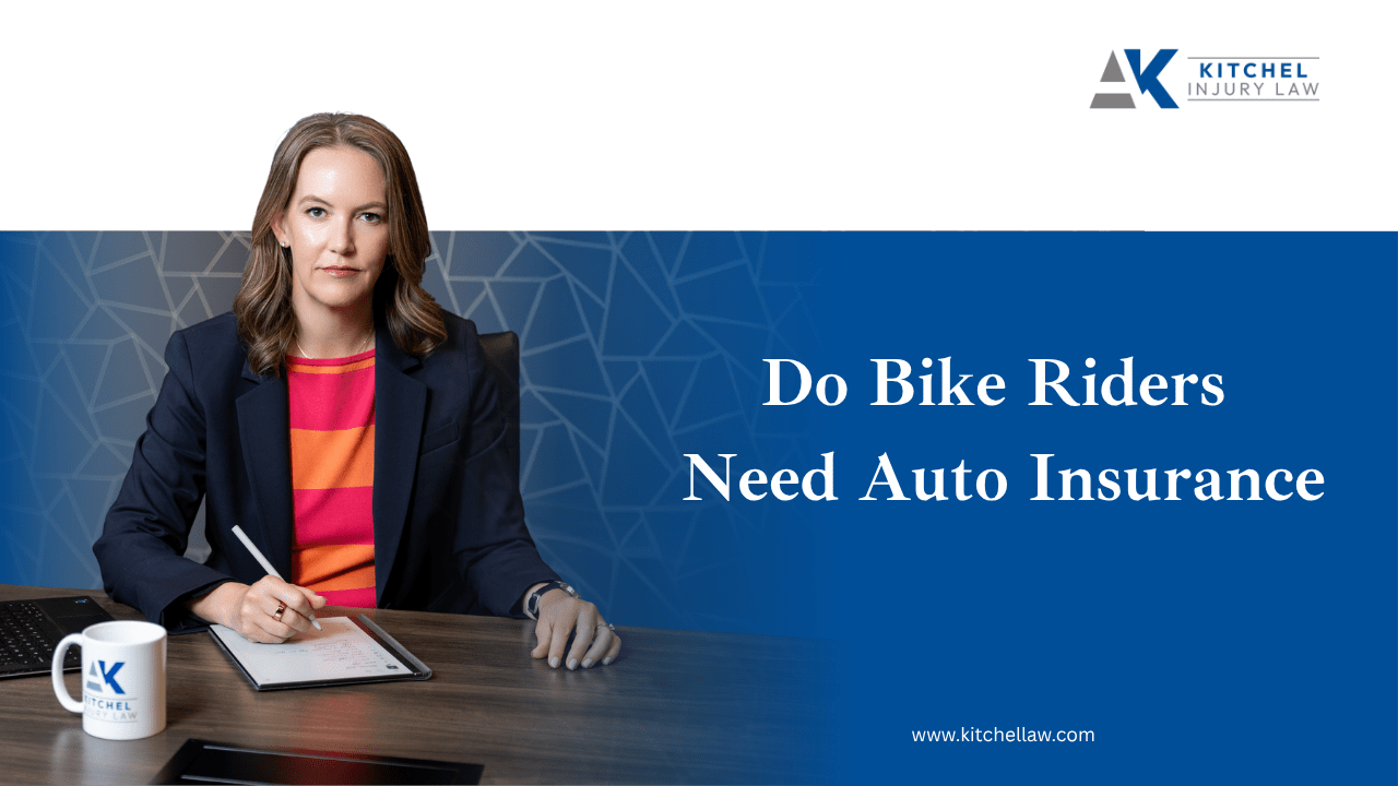 Do Bike Riders Need Auto Insurance? | Kitchel Injury Law